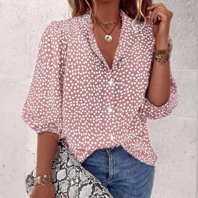 Vintage Prickig Blus – Lena & Monica